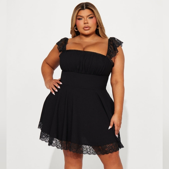 Fashion Nova | Dresses | Alexandria Lace Mini Dress | Poshmark